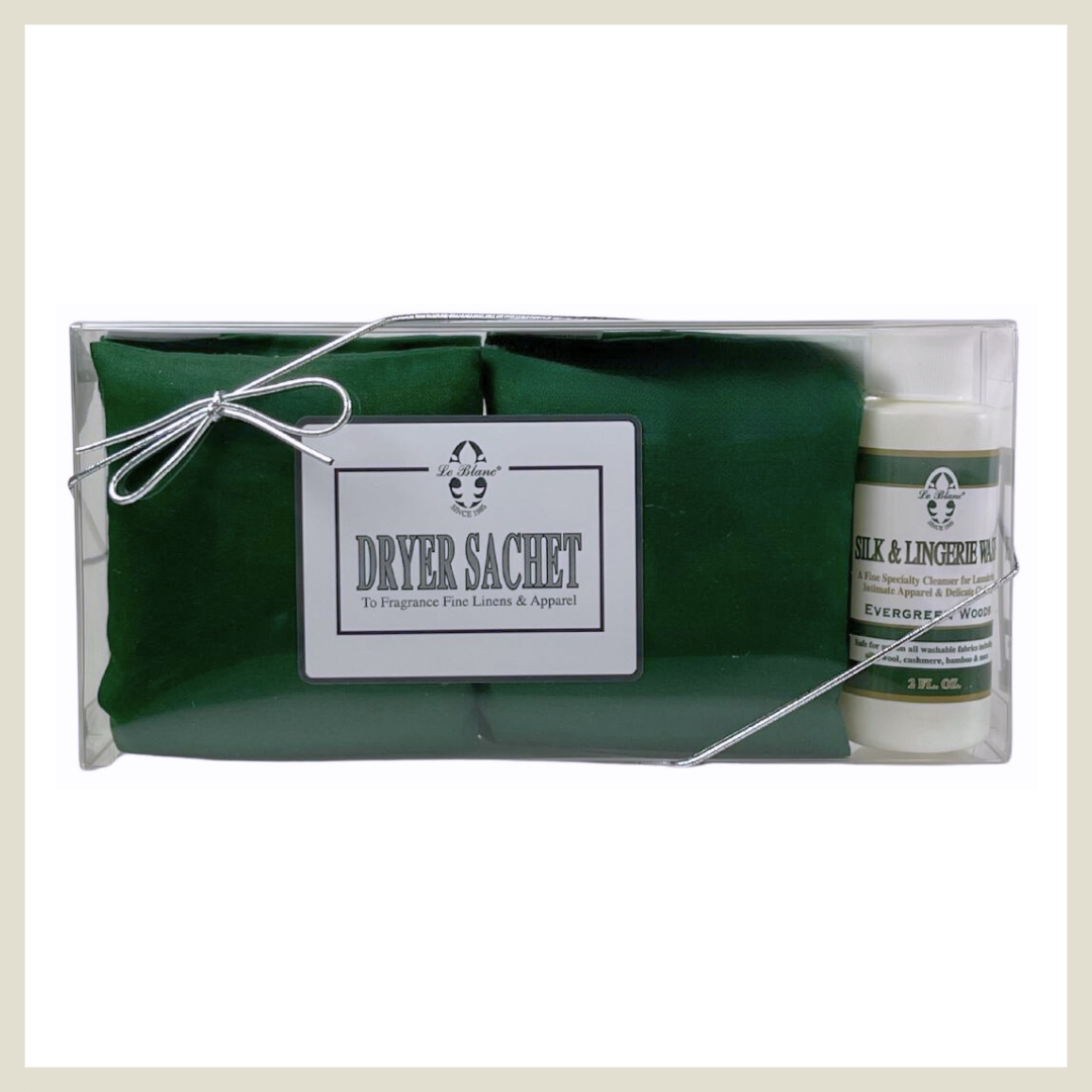 Dryer Sachet Evergreen Woods – Le Blanc, Inc.