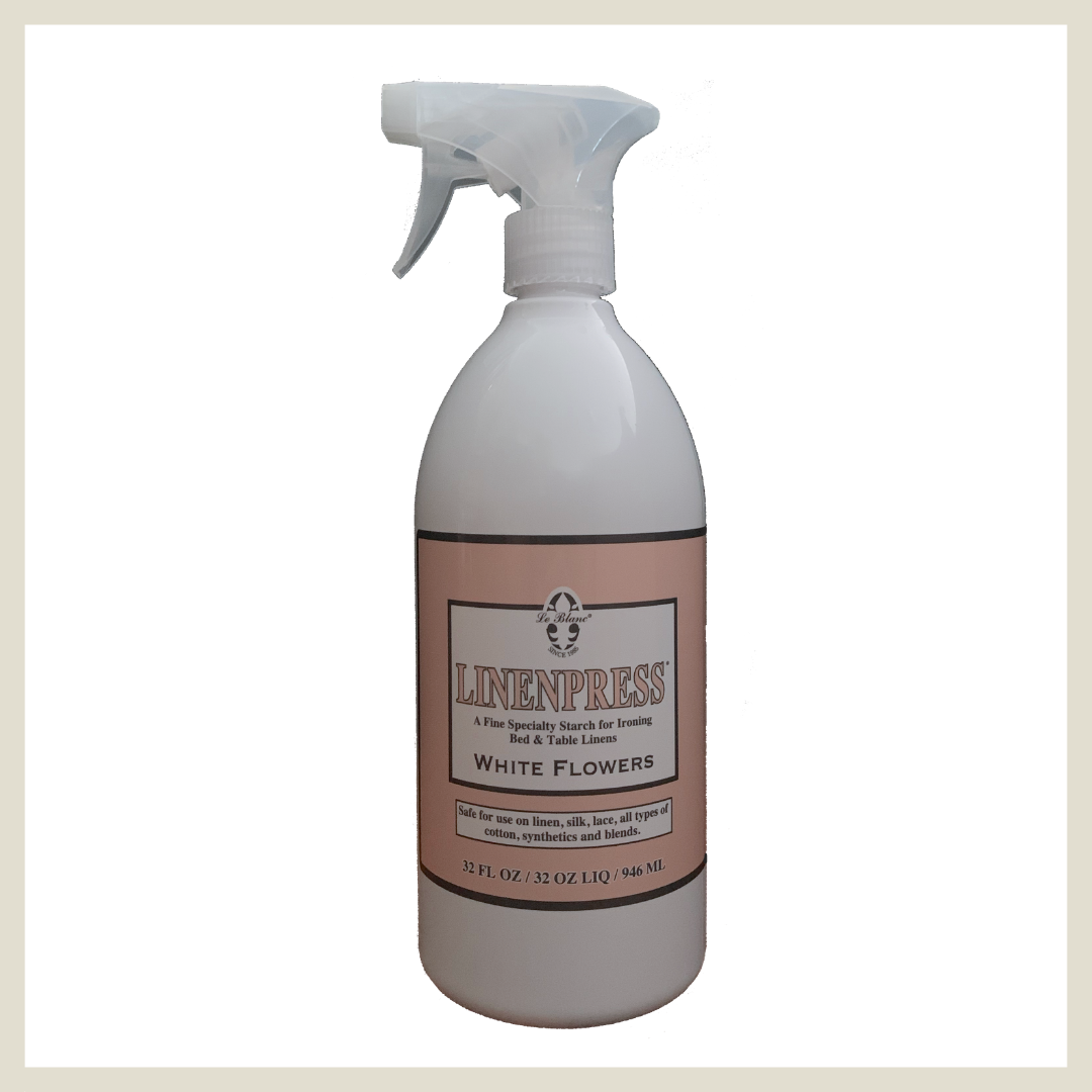 LinenPress White Flowers | Le Blanc – Le Blanc, Inc.